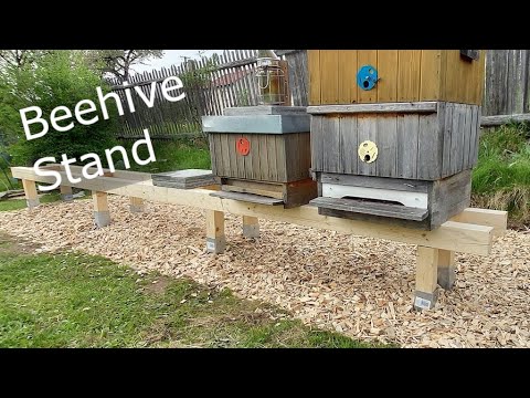 Beehive Stand Build - YouTube