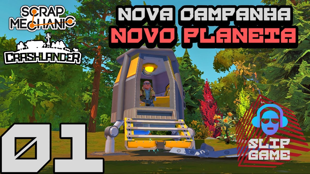 CRASHLANDER EP 1 - INICIEI UMA NOVA CAMPANHA EM UM NOVO MOD DE SCRAP ...