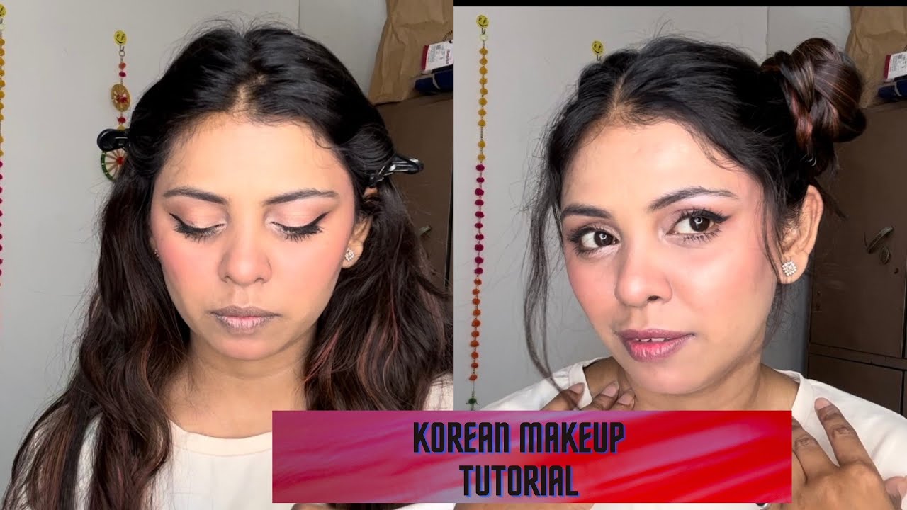 Korean makeup tutorial #koreanmakeup #makeup #makeuptutorial - YouTube