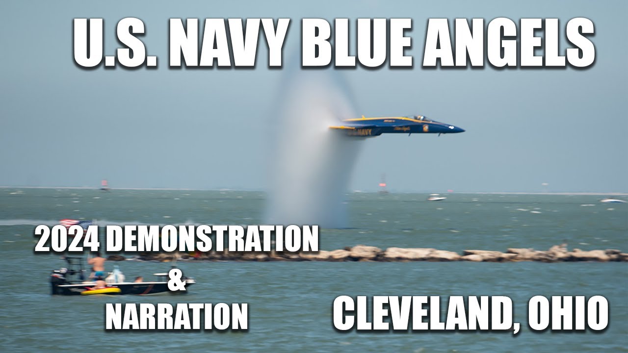 Blue Angels Demo+Narration | Cleveland National Airshow | 2024 - YouTube