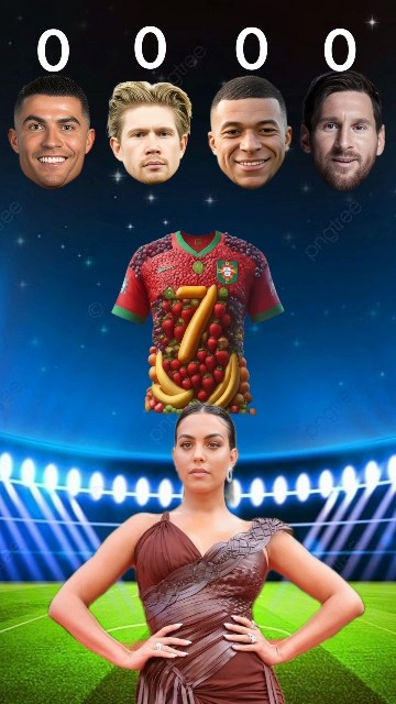 Ronaldo🥵 vs Messi🥶 vs Mbappe🤯 vs Maguire🤣 - Georgina Asks - YouTube