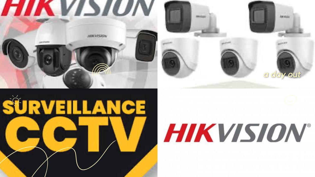 HIKVISION CCTV CAMERAS 2MP COMPLETE SET WITH 4 CHANNEL DVR, 4 DUAL ...
