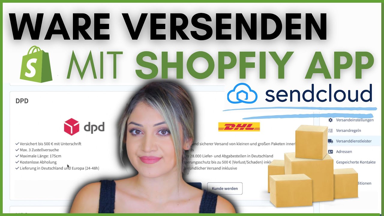 Wie versende ich meine Ware? | Tutorial Shopify App Sendcloud - YouTube