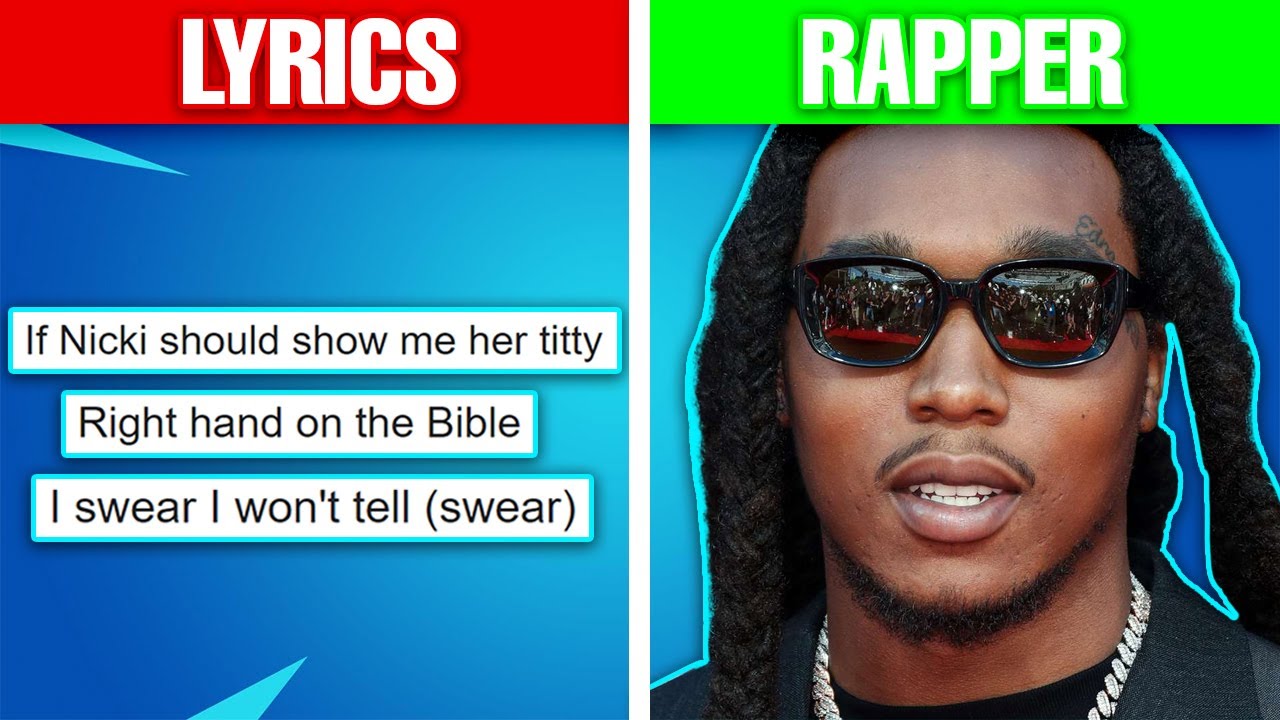 Guess The Rapper By Their Lyrics! (99 9% FAIL!) | HARD Rap Quiz 2022 ...