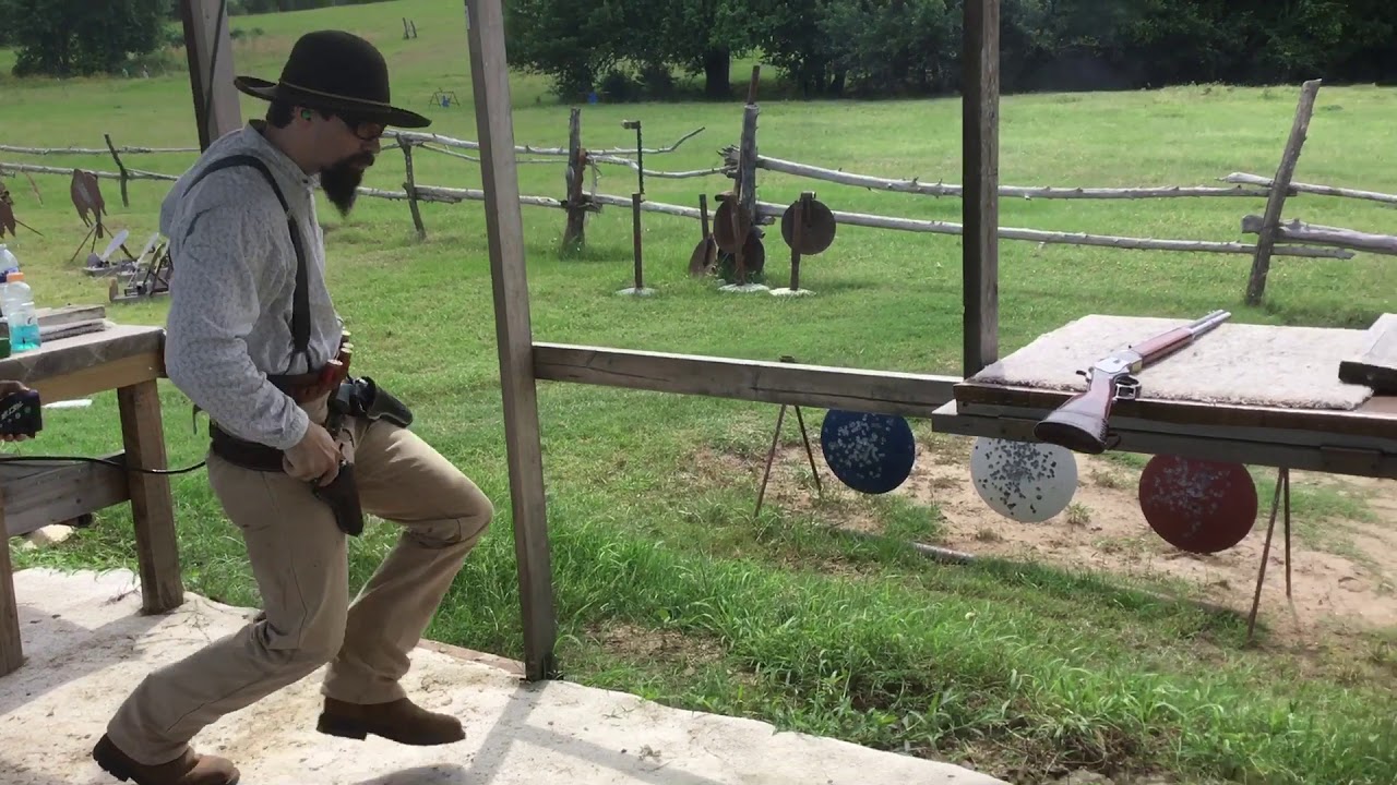 Dead Eye Dillard - Stage 6 - 6/10/18 Cowboy Action Shooting - YouTube