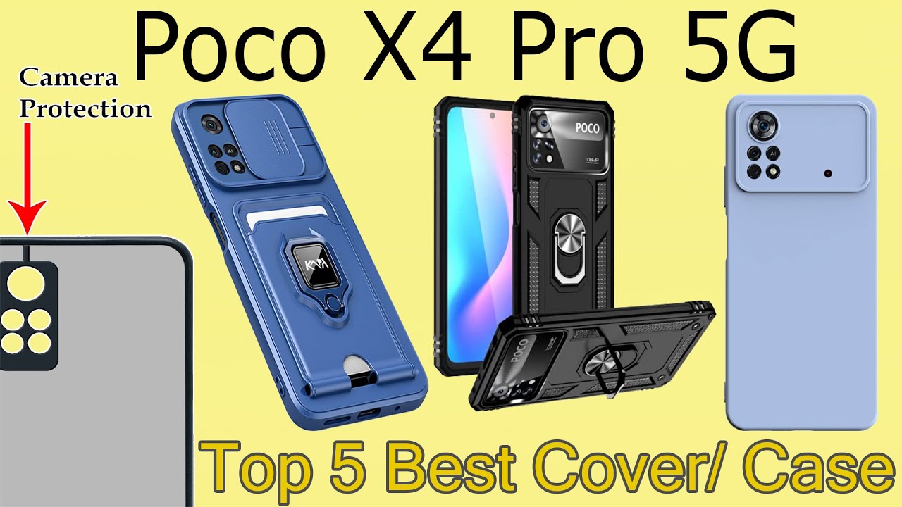 Poco X4 Pro Back Cover | Case | Pouch | Rubber Smoke Case | Leather ...