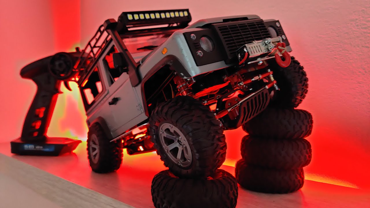 WPL / MN99 DIY RBRc winch support - YouTube