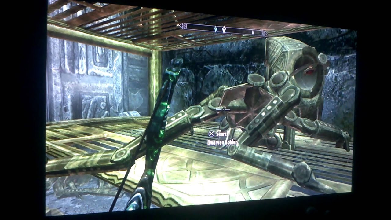skyrim: dwarven spider techno - YouTube