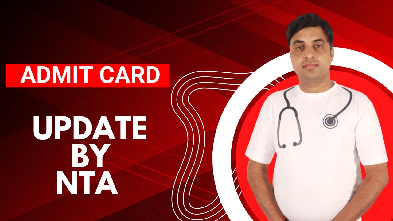 Admit Card Update by NTA #neet2023 @ChandrahasSir - YouTube