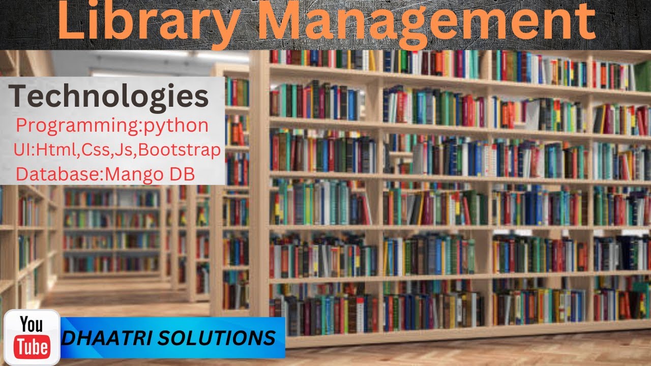 Librarian Management || In English || Python Projects || English 2023 ...