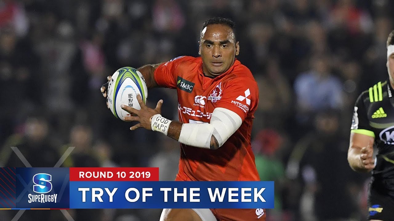 TRY OF THE WEEK | Super Rugby 2019 Rd 10 - YouTube