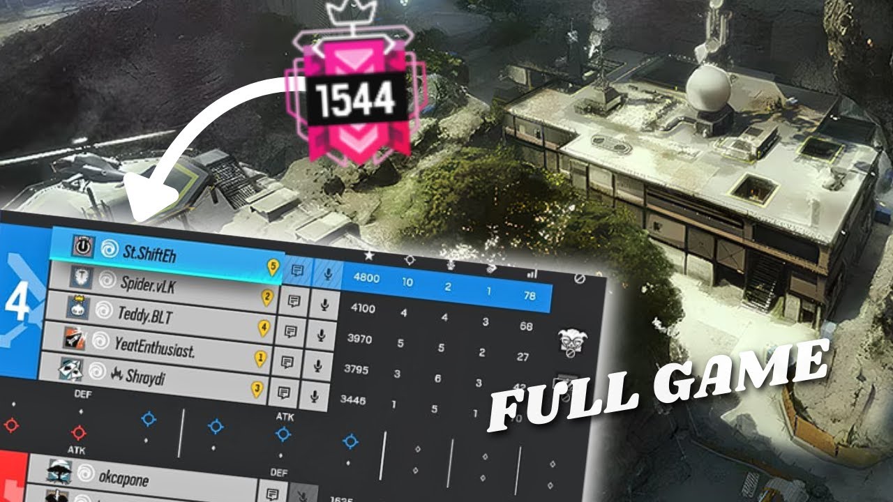 HOW A TOP 2K CHAMP WINS ON LAIR | Rainbow Six Siege Full Lair Match ...