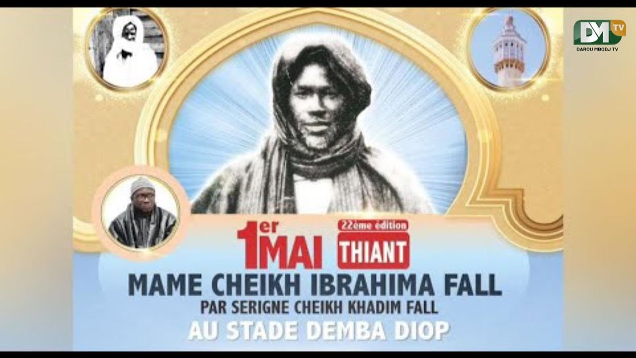 🔴En DIRECT DAKAR /1ER MAI THIANTE MAME CHEIKH IBRAHIMA FALL AU STADE ...