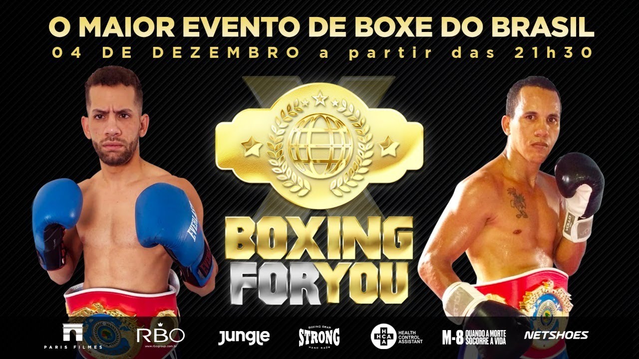 Boxing For You X tem dois títulos brasileiros em jogo e retorno de ...