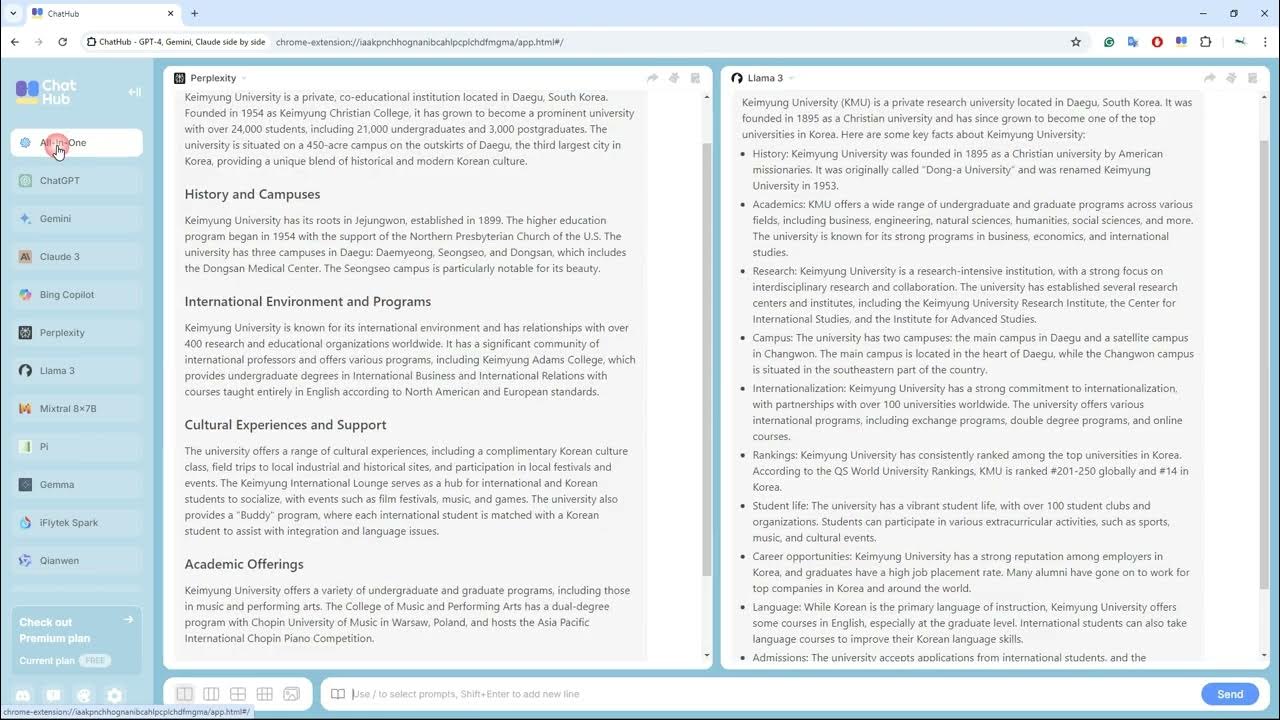 How to use ChatHub, the all-in-one chatbot client? | https://chathub.gg/ - YouTube