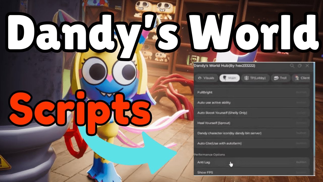 Dandy’s World Script | Auto Click, Auto Farm, Auto Aim & More 🚀🎮 - YouTube