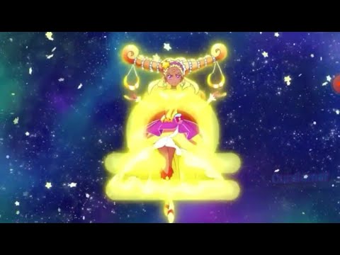 star twinkle precure/zodiac form libra scenes - YouTube