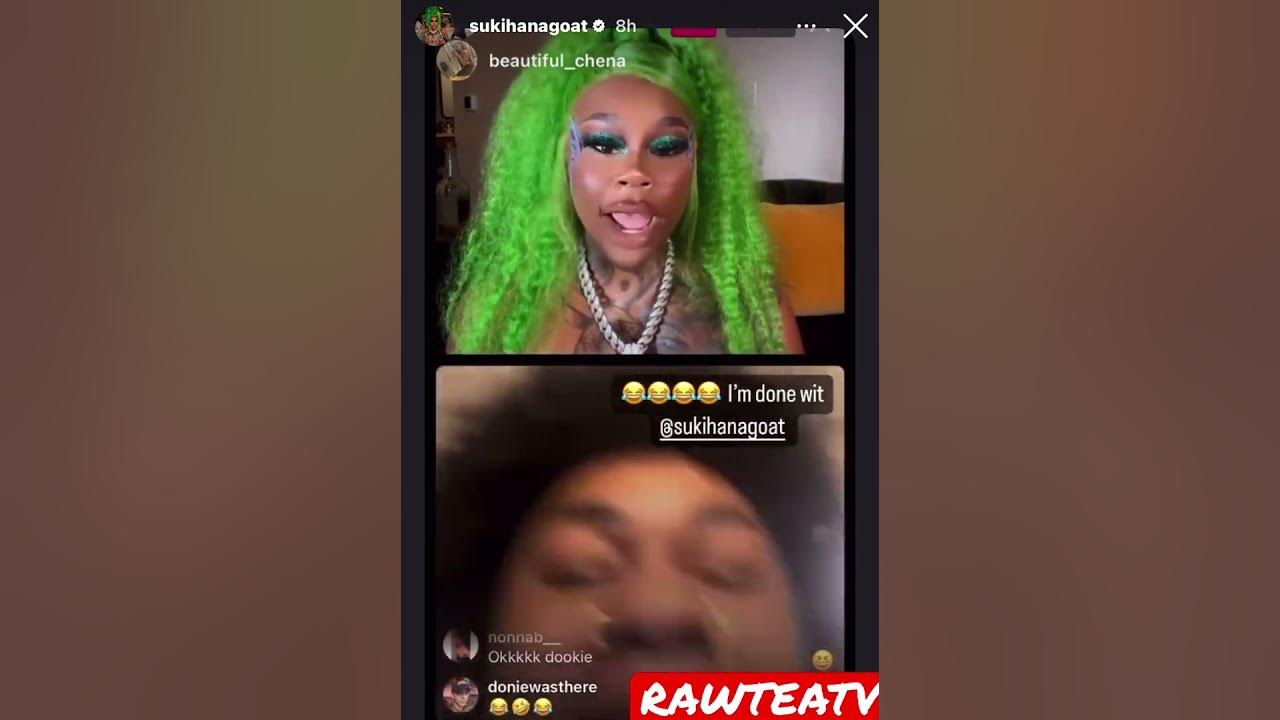 Ooh yeah that’s a FACE!! 🤣…#sukihana #dookieana #live # ...