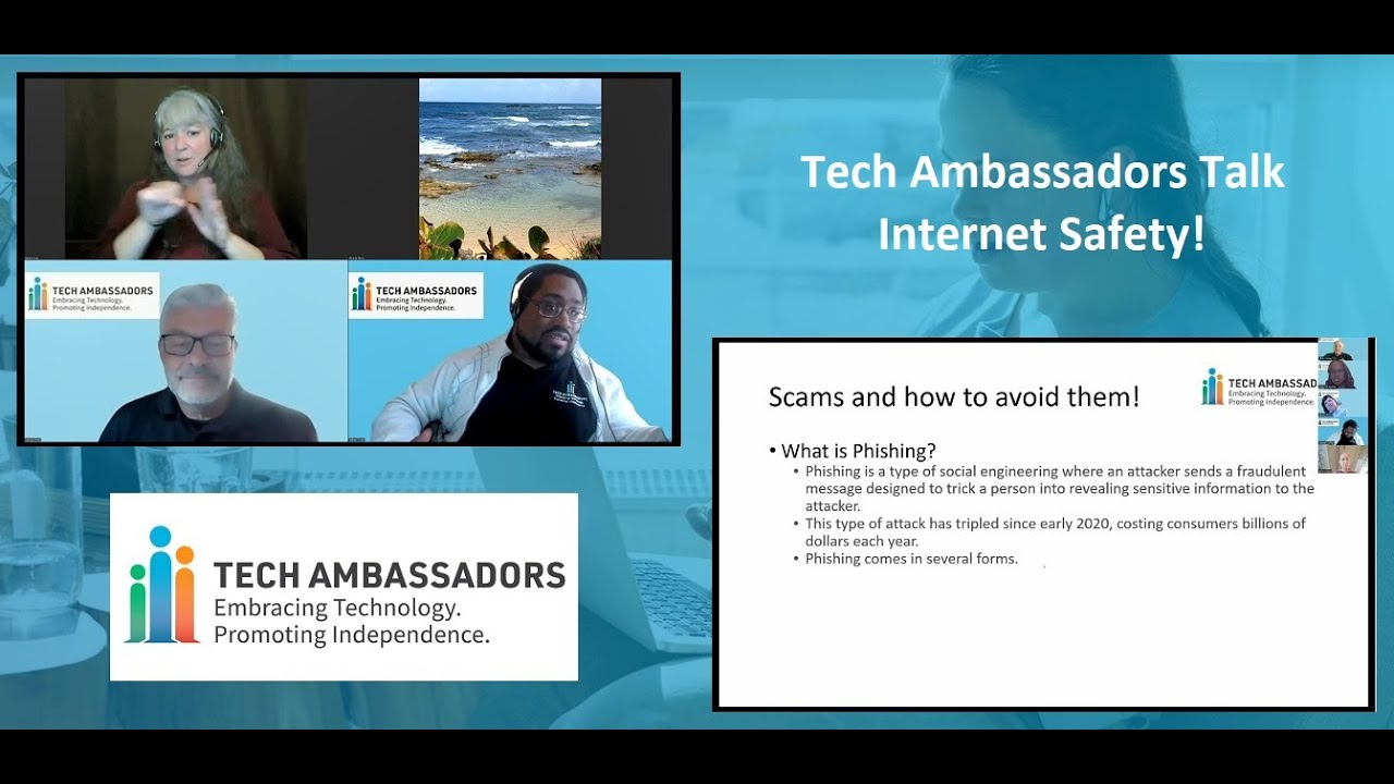 Tech Ambassadors Talk Internet Safety! - YouTube