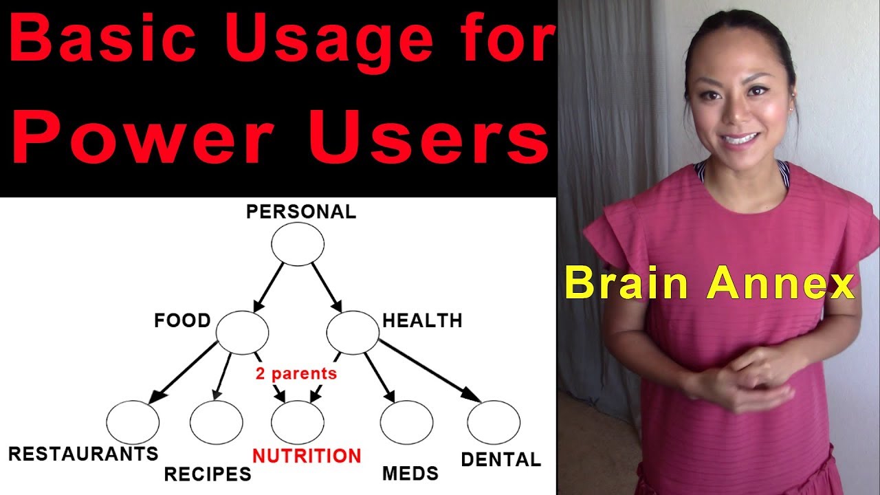 "Brain Annex" : Basic Usage for Power Users (OLD version 4) - YouTube