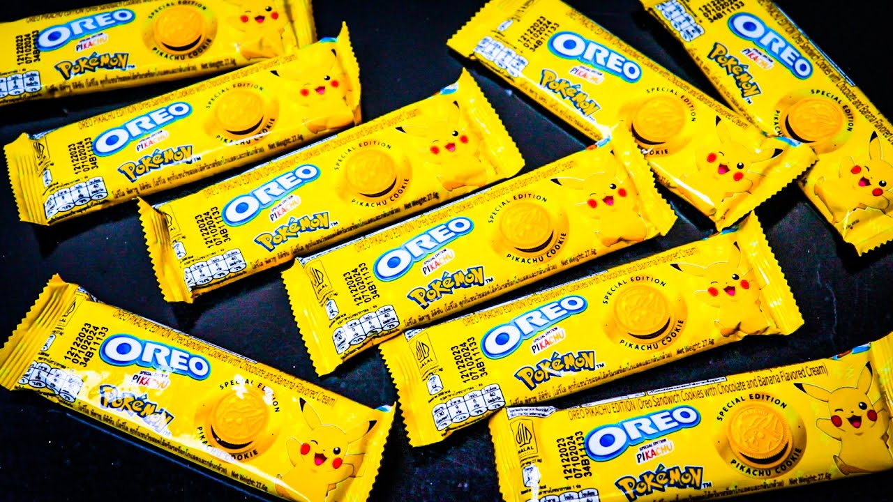 "Pikachu Oreo: Limited Edition Unboxing!" - YouTube