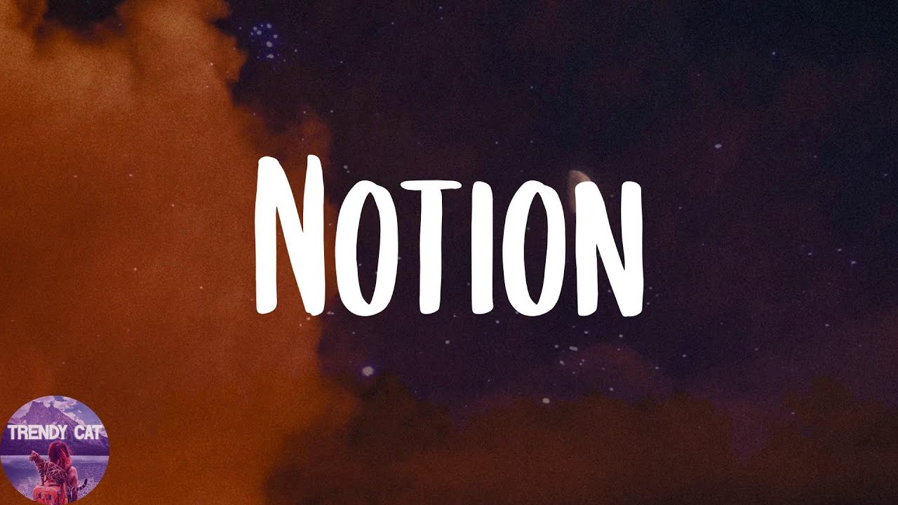 The Rare Occasions - Notion (Lyrics) - YouTube