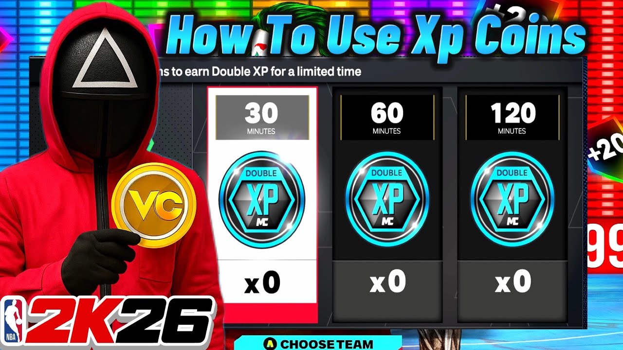 NBA 2K26 : Use XP Coins the RIGHT Way (Max Level Gains) - YouTube