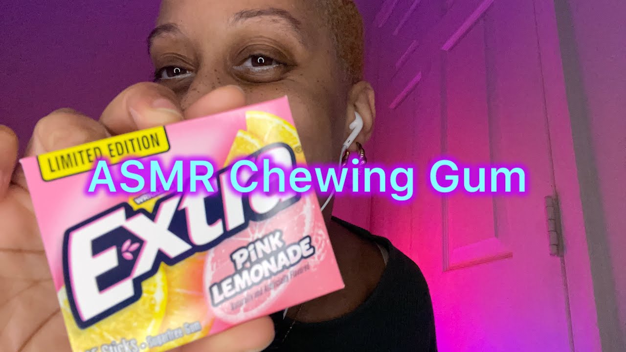 ASMR|chewing gum| mouth sounds - YouTube