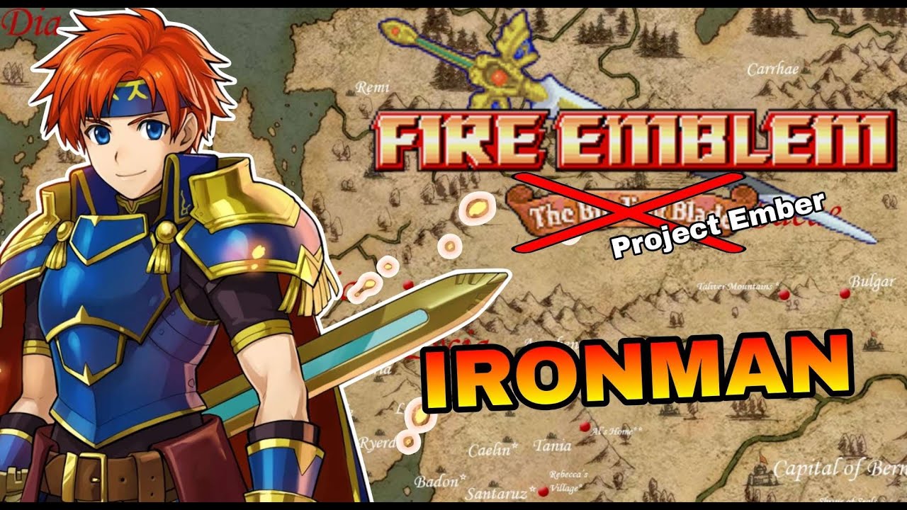 Wade No Duró Nada - Fire Emblem 6 Project Ember - Ironman - YouTube