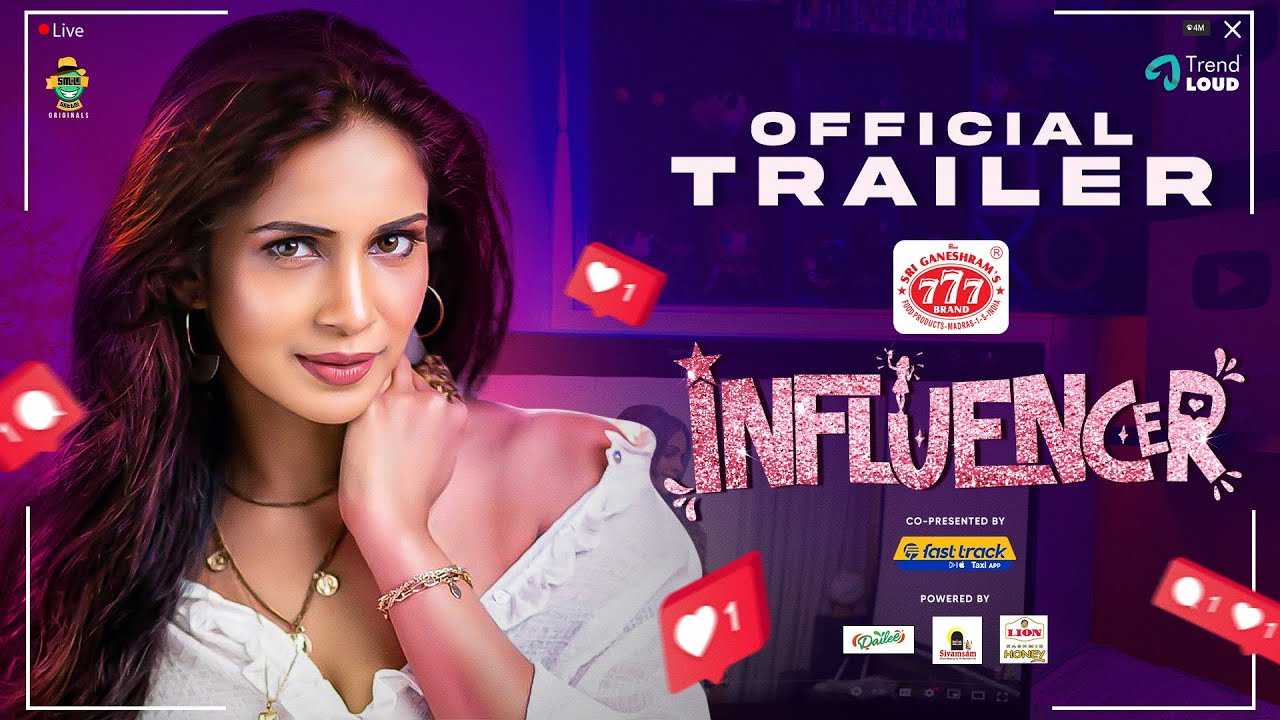 Influencer - Official Trailer | Samyuktha Shan, Navin Vetri | Tamil Web ...