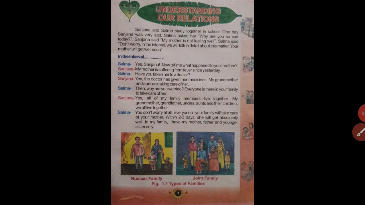 Class 5 - Evs - Chapter 1 - Part 1 - YouTube