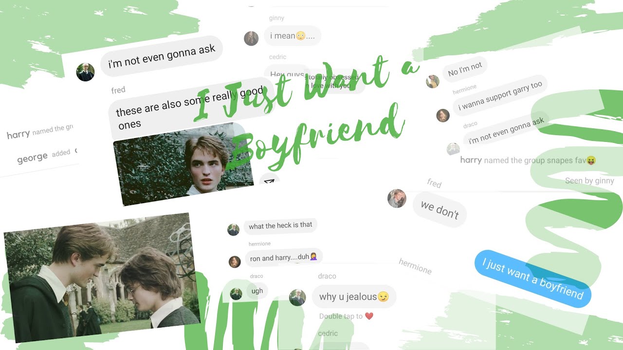 Harry wants a boyfriend || Harry potter texts || hedric - YouTube