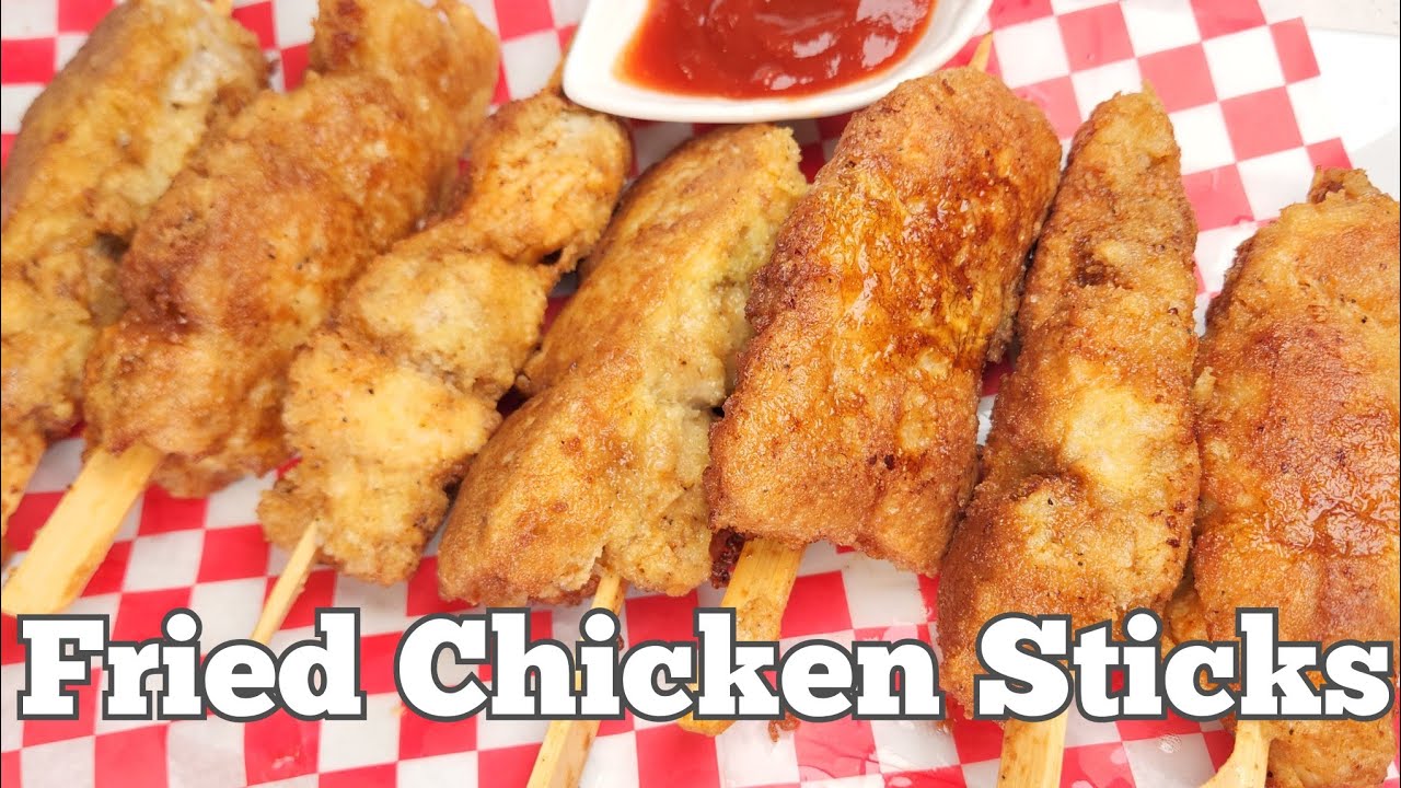 Fried Chicken Sticks Recipe | Perfect Snack or Appetizer - YouTube