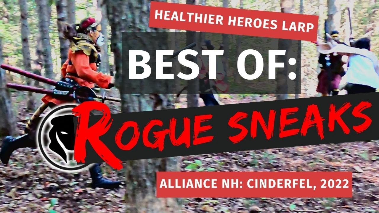 LARP Combat: Best of Rogue Sneaks, Cinderfel 2022 - YouTube