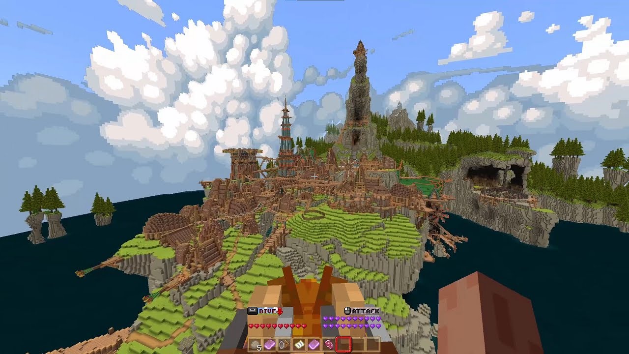 Exploring Berk in Minecraft (How To Train Your Dragon DLC) - YouTube