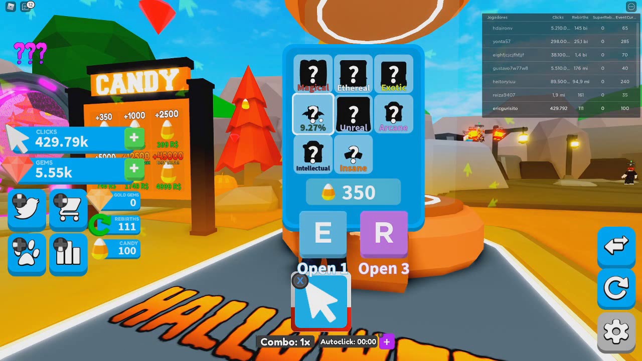 Roblox - Free Pet - Clicker Madness - Evento de HALLOWEEN. - YouTube
