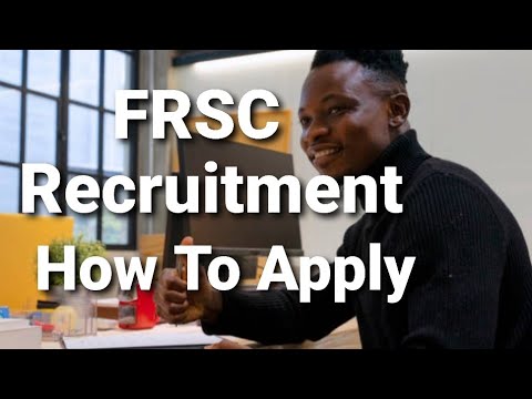 FRSC 2023 Recruitment PortaI, Requirements And Closing Date - YouTube