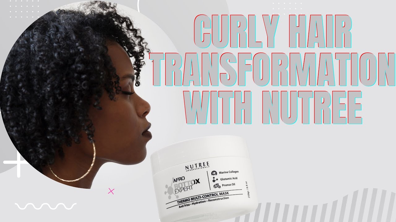 Curly Hair Transformation with Afro Bondox Expert by Nutree ...