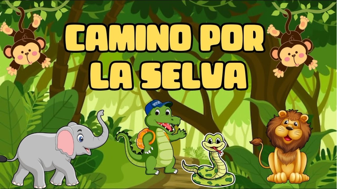 Canta y Disfruta con "Camino por la Selva" - Karaoke Infantil de Luli Pampín🎤🌴 - YouTube