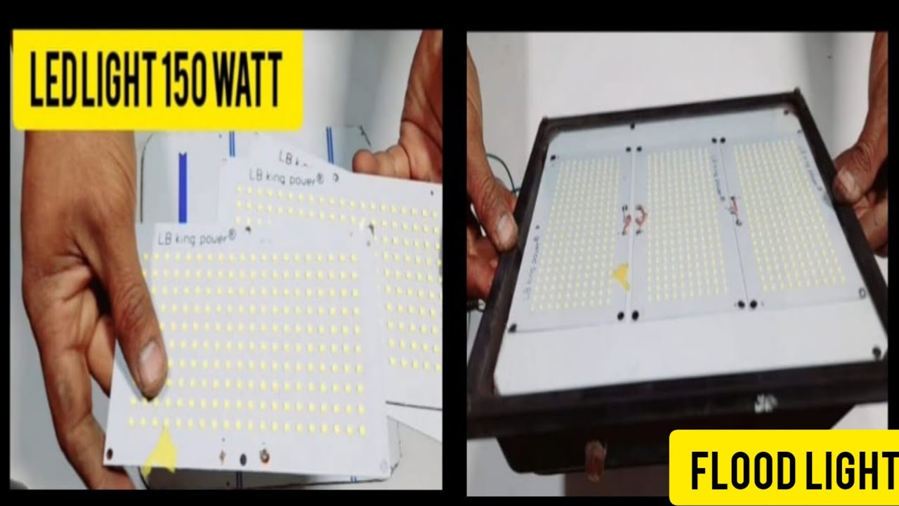 How To Make Super Flood Bright Light|Homemade Flood Light|DIY Super ...