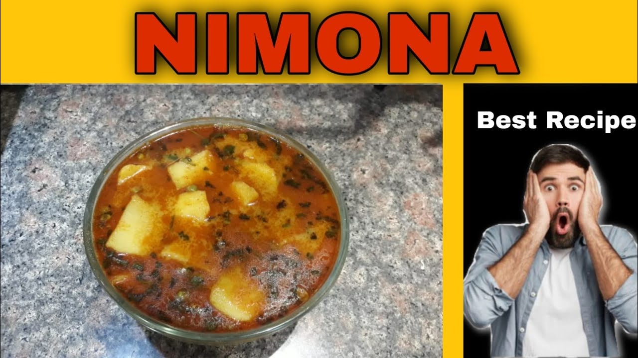 Aloo Matar Nimona Recipe || Aloo Matar Sabji Recipe || Aloo Matar Curry ...