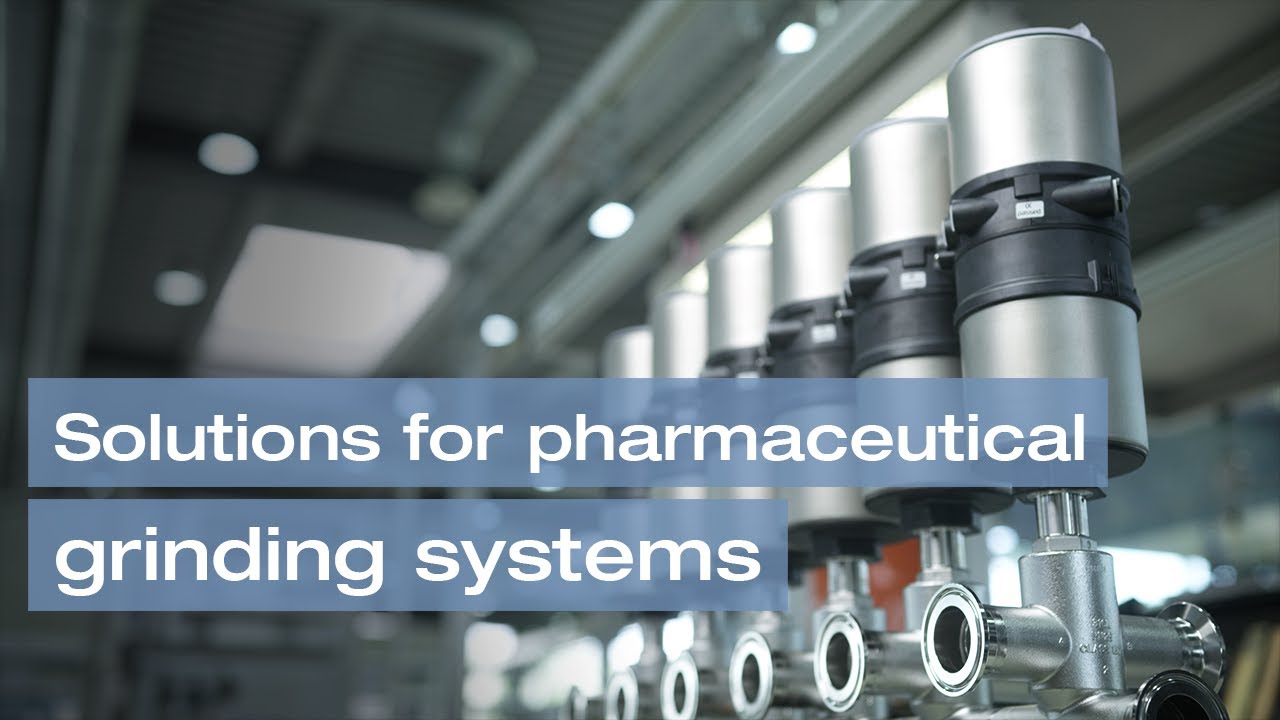 Solutions for pharmaceutical grinding systems - YouTube