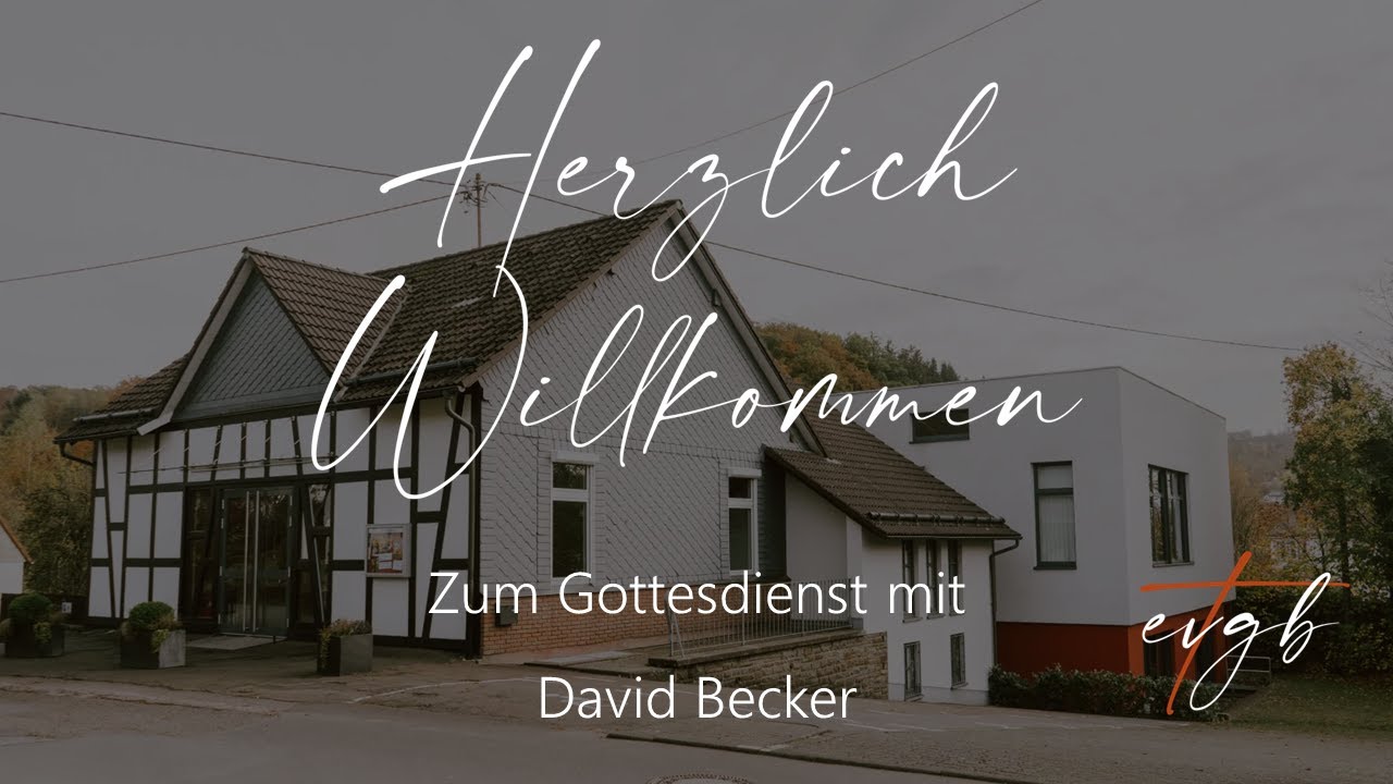 Gottesdienst mit David Becker am 28.05.2023 - YouTube