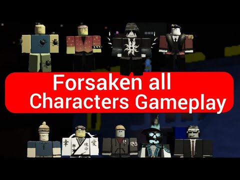 All Gameplay - Forsaken Survivors | Roblox | Forsaken - YouTube