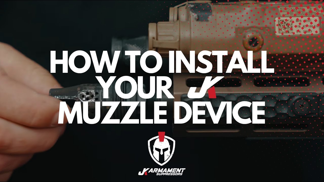 How To Install Your JK Muzzle Device - YouTube