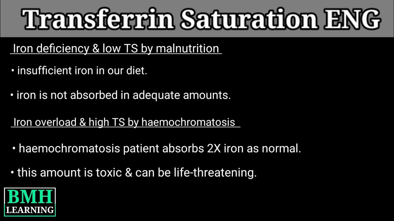 Transferrin Saturation Test | Transferrin Test | TIBC Test | - YouTube
