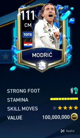 Top 5 LUKA MODRIC 🇭🇷⚽ cards in FIFA MOBILE🔥 #fifa - YouTube