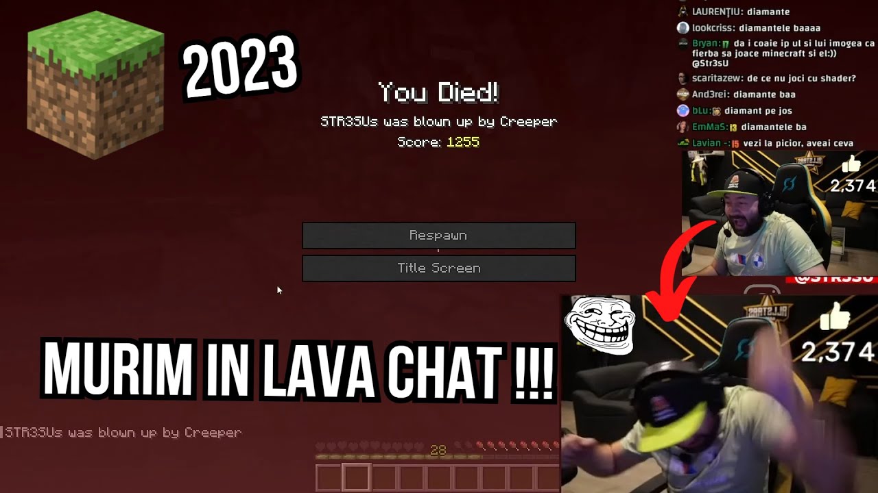STR3SU JOACA MINECRAFT 2023?! - YouTube