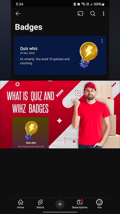 What is badge in youtube||यूट्यूब में badge क्या है ?#shorts#viral#youtube#badge - YouTube