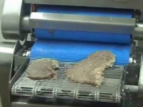 GLASS SPR Schnitzel flattening - YouTube